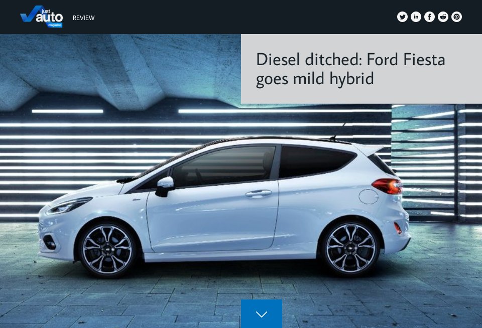 Diesel ditched: Ford Fiesta goes mild hybrid - just-auto magazine ...