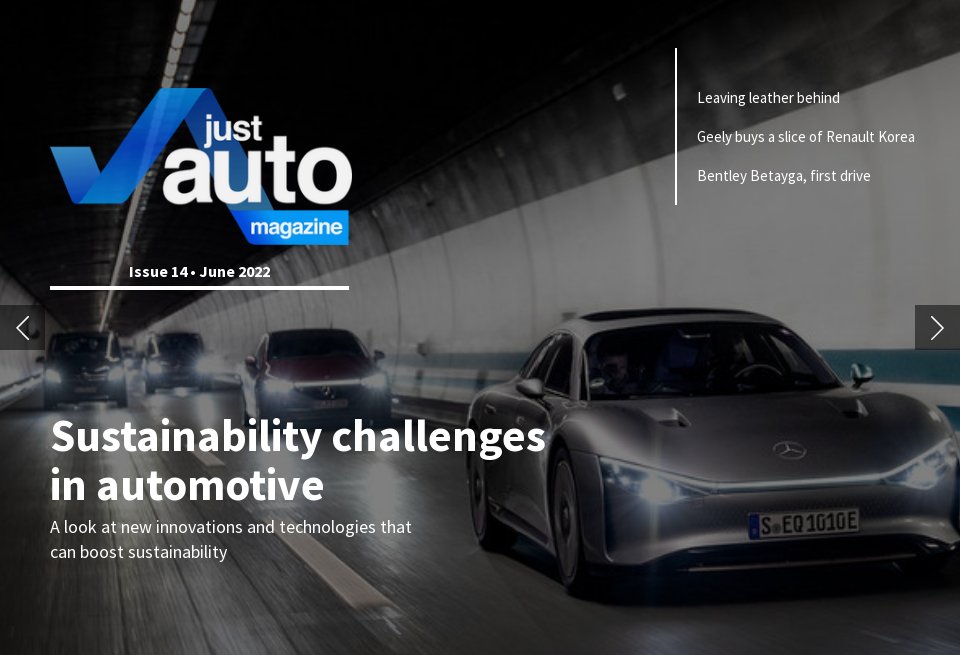In Depth - just-auto magazine | Issue 14 | June 2022