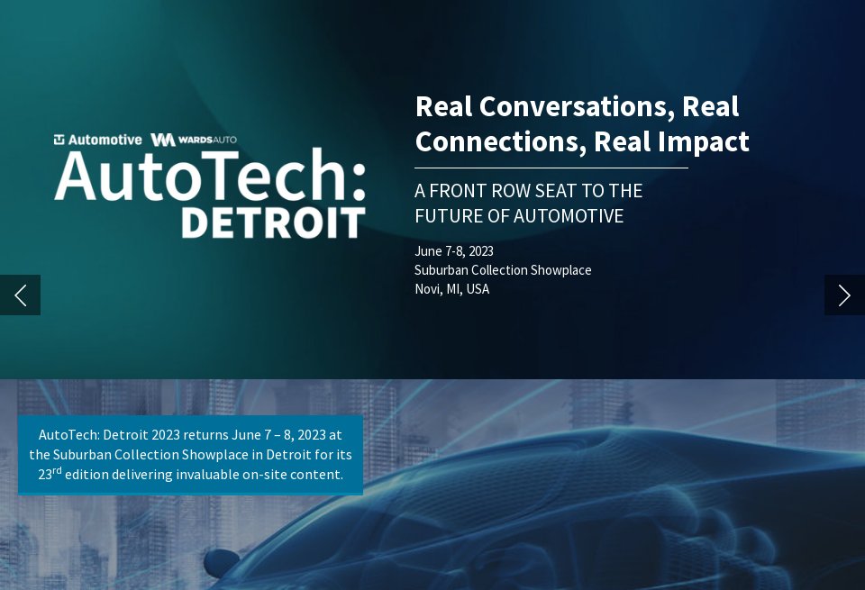 AutoTech: Detroit - Just Auto magazine | Issue 16 | December 2022