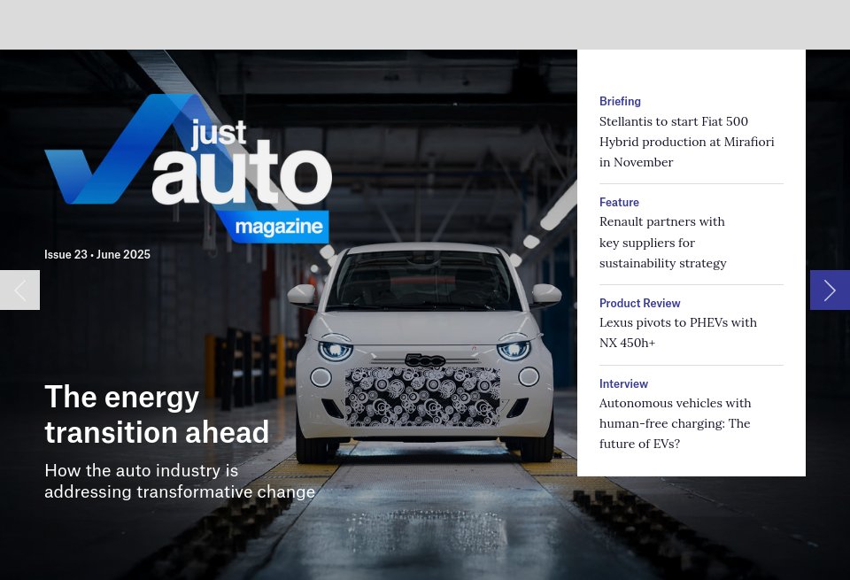 Next issue - Just Auto magazine | Issue 23 | June 2025